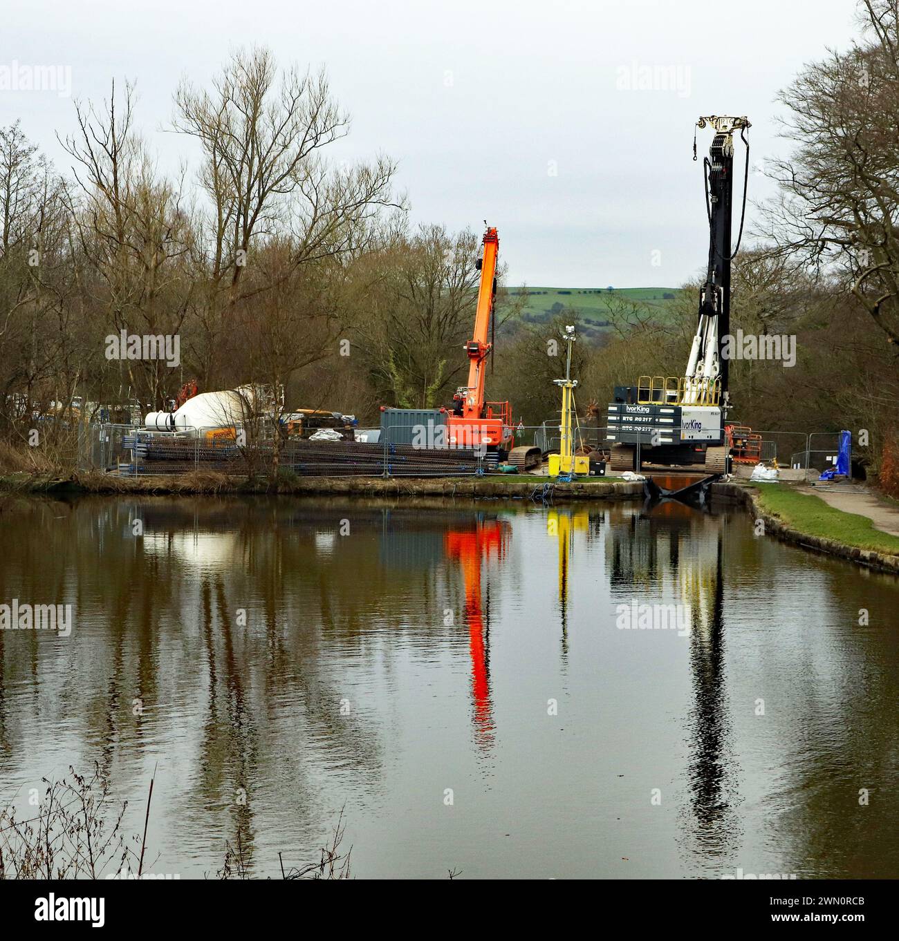 Marple canal flight hi-res stock photography and images - Alamy