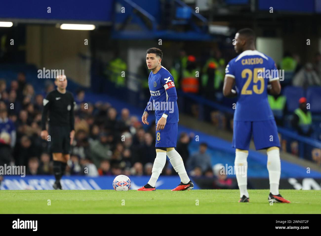 28th February 2024; Stamford Bridge, Chelsea, London, England: FA Cup ...
