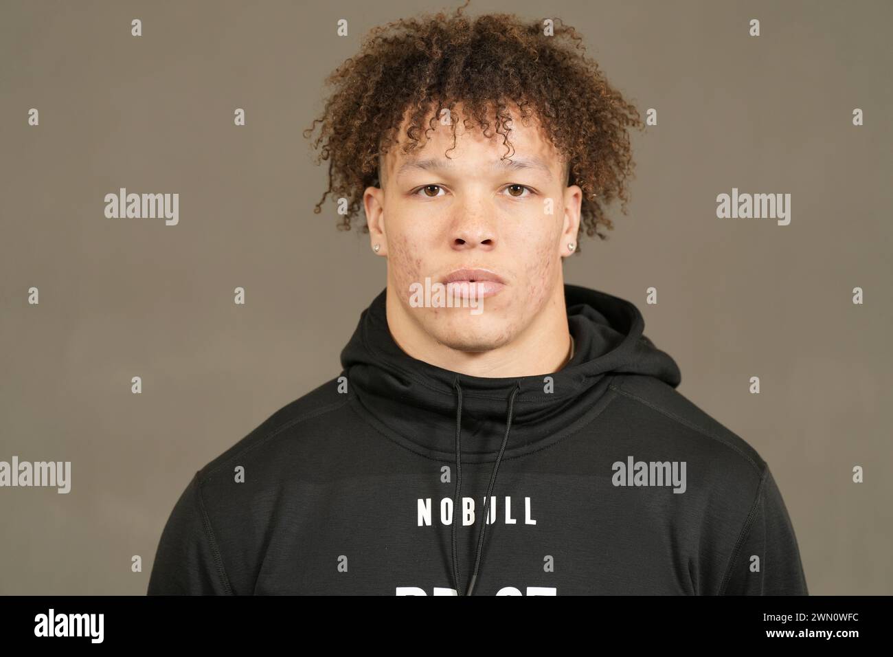 South Dakota State running back Isaiah Davis poses for a portrait at ...
