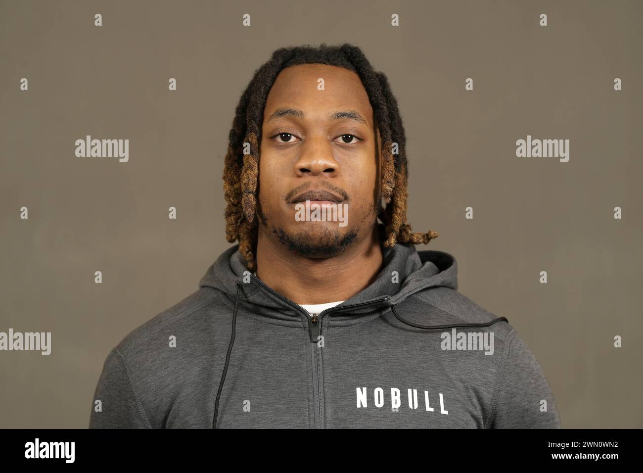 Tennessee running back Jaylen Wright poses for a portrait at the NFL ...