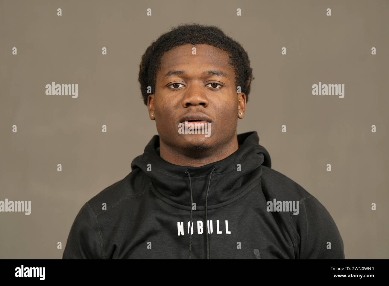 Oregon running back Bucky Irving poses for a portrait at the NFL ...