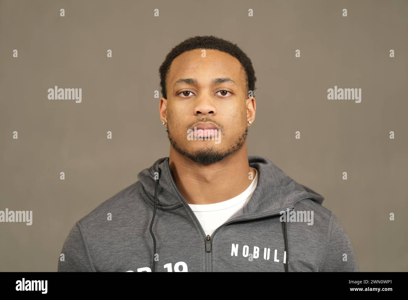 Alabama running back Jase McClellan poses for a portrait at the NFL ...