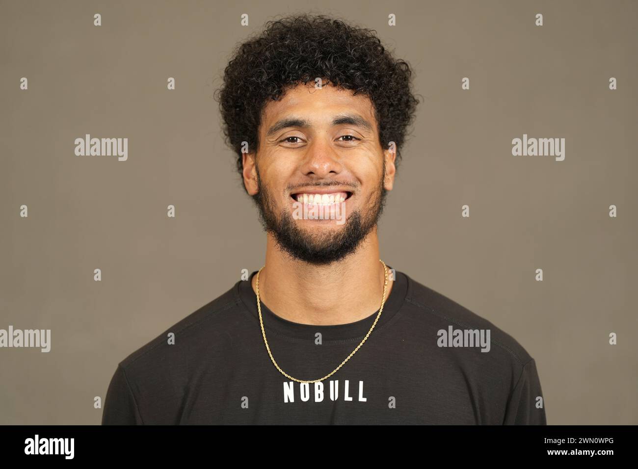 Utah wide receiver Devaughn Vele poses for a portrait at the NFL ...
