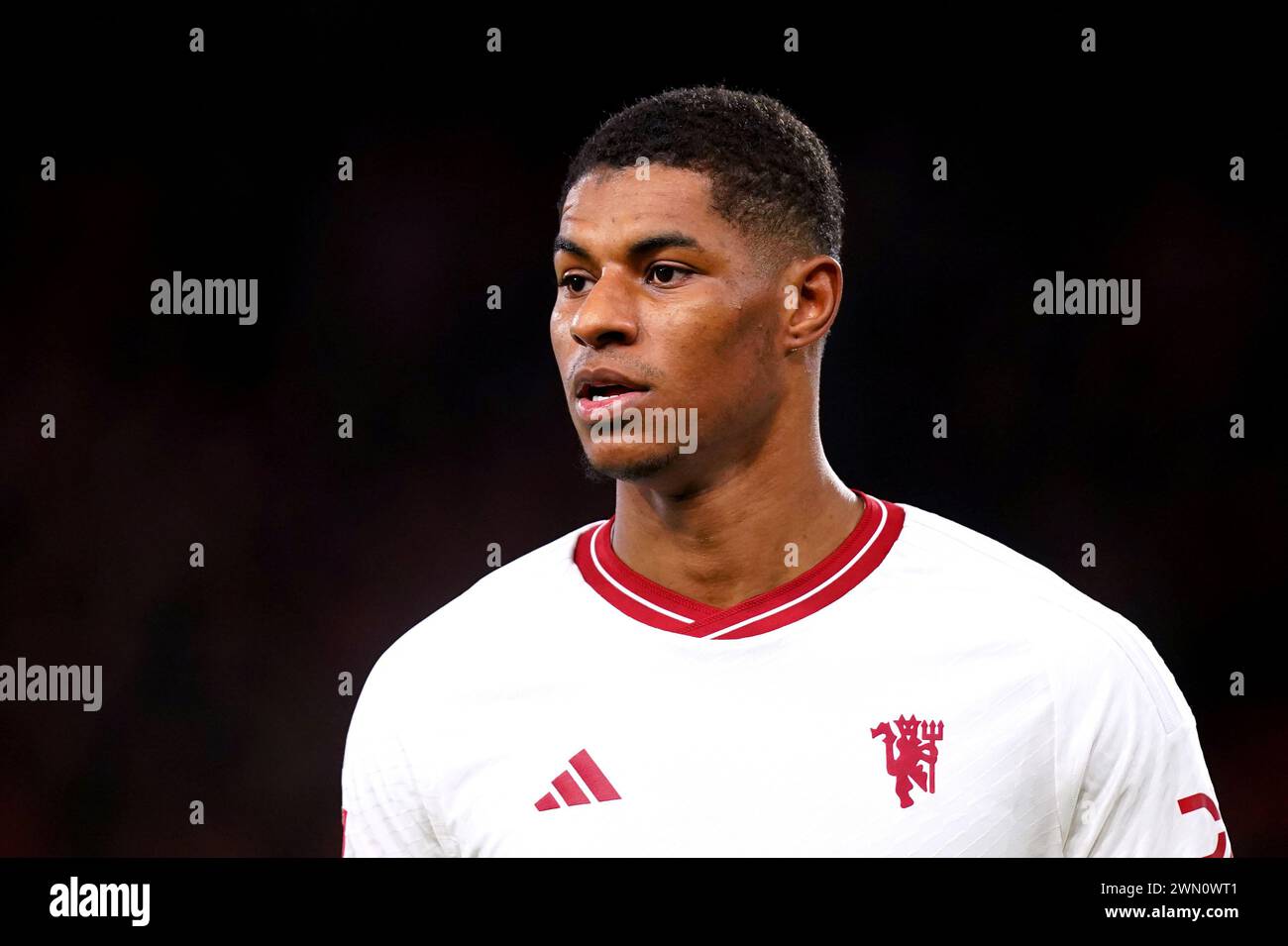 Manchester United's Marcus Rashford during the Emirates FA Cup fifth ...