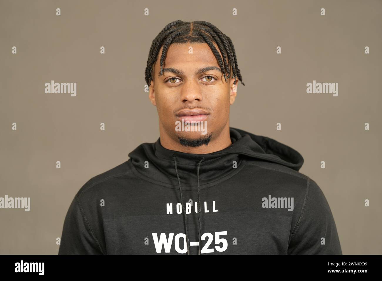 Southern California wide receiver Brenden Rice poses for a portrait at ...