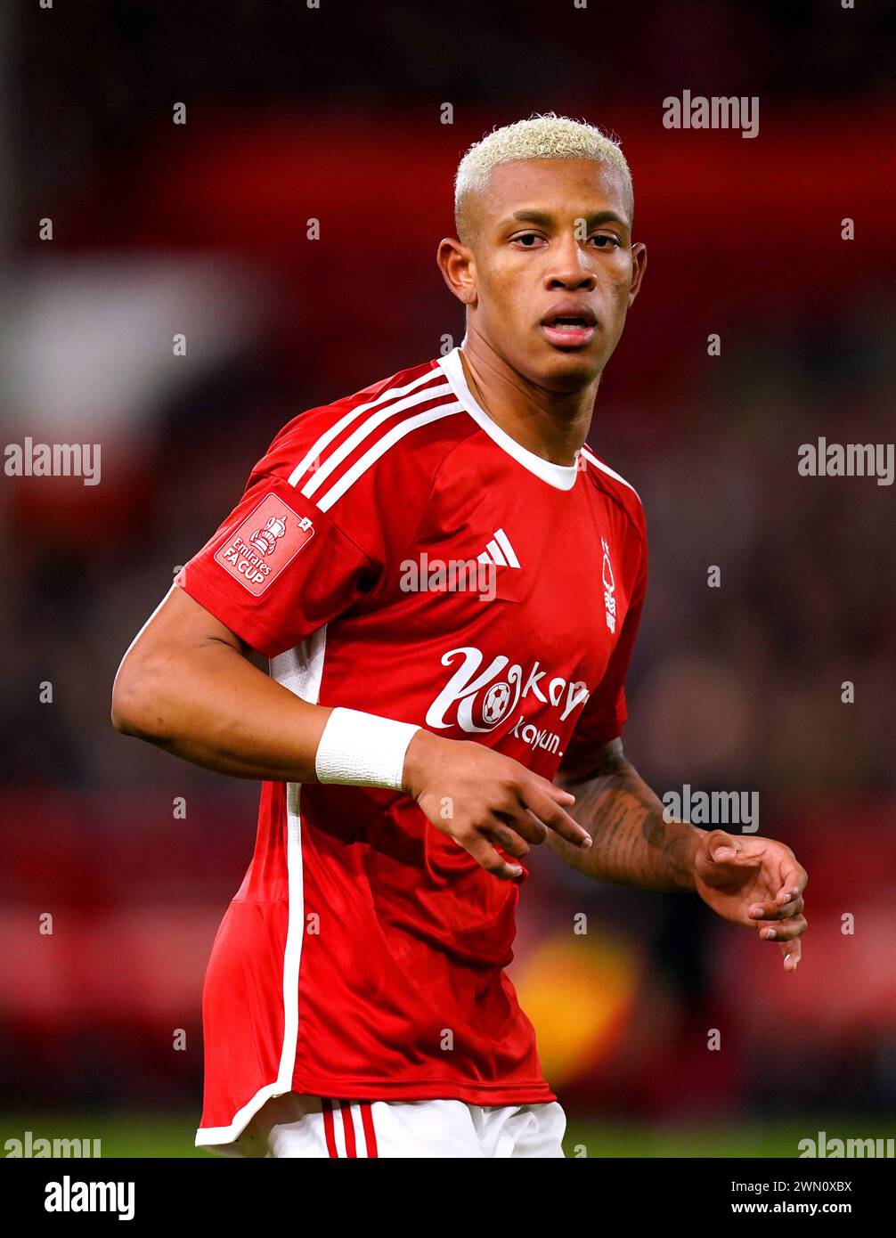Nottingham Forest's Danilo during the Emirates FA Cup fifth round match ...
