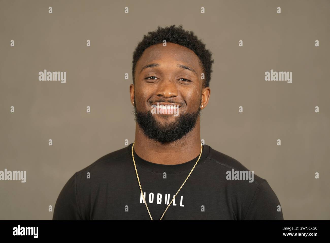 Illinois wide receiver Isaiah Williams poses for a portrait at the NFL ...