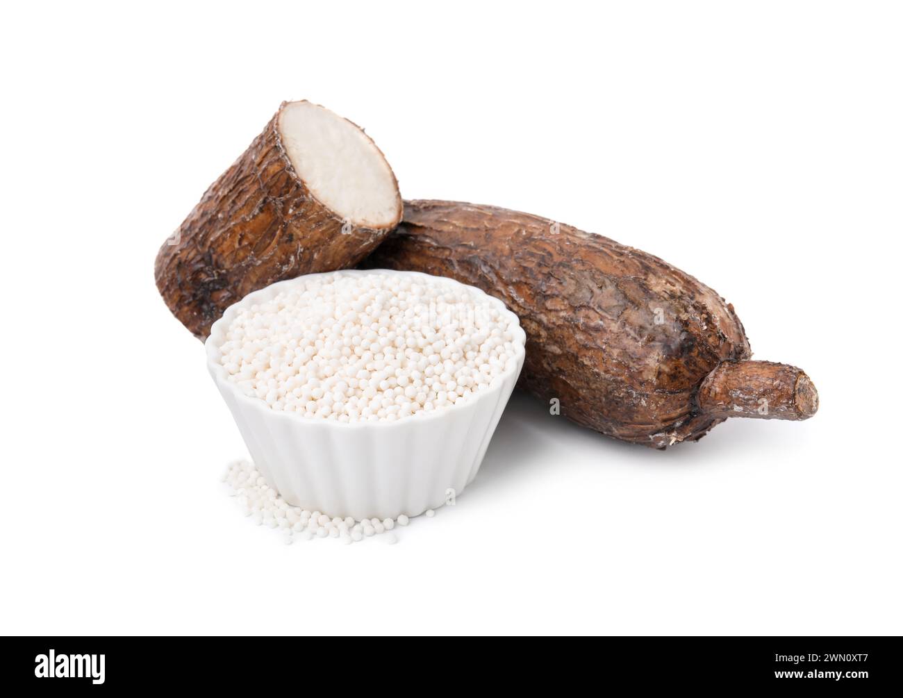 Tapioca roots hi-res stock photography and images - Alamy