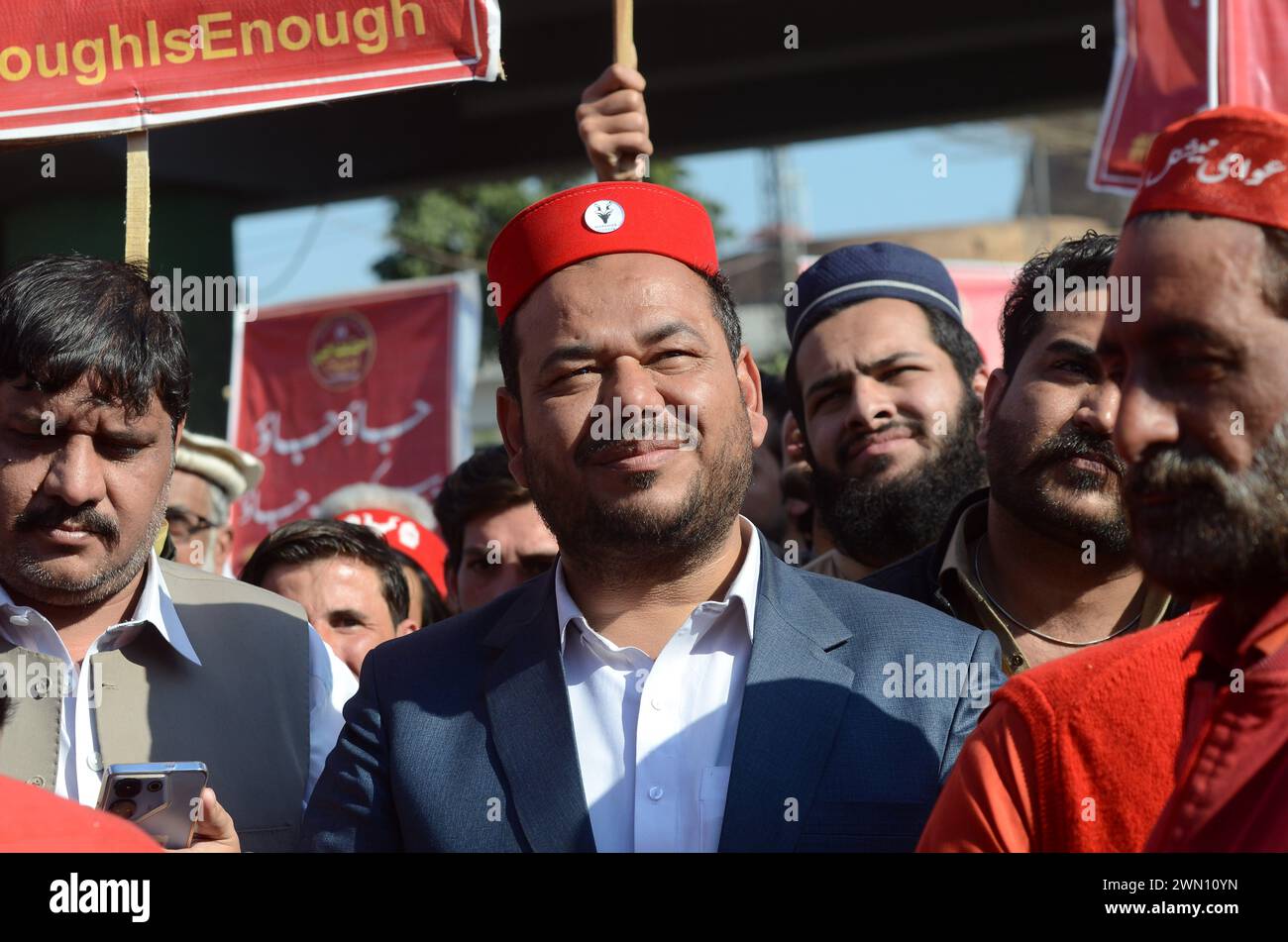 February 28, 2024, Peshawar, Peshawar, Pakistan: Pakistan's ANP party ...