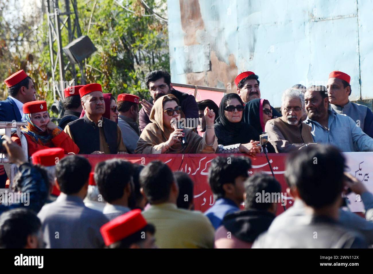 February 28, 2024, Peshawar, Peshawar, Pakistan: Pakistan's ANP party ...