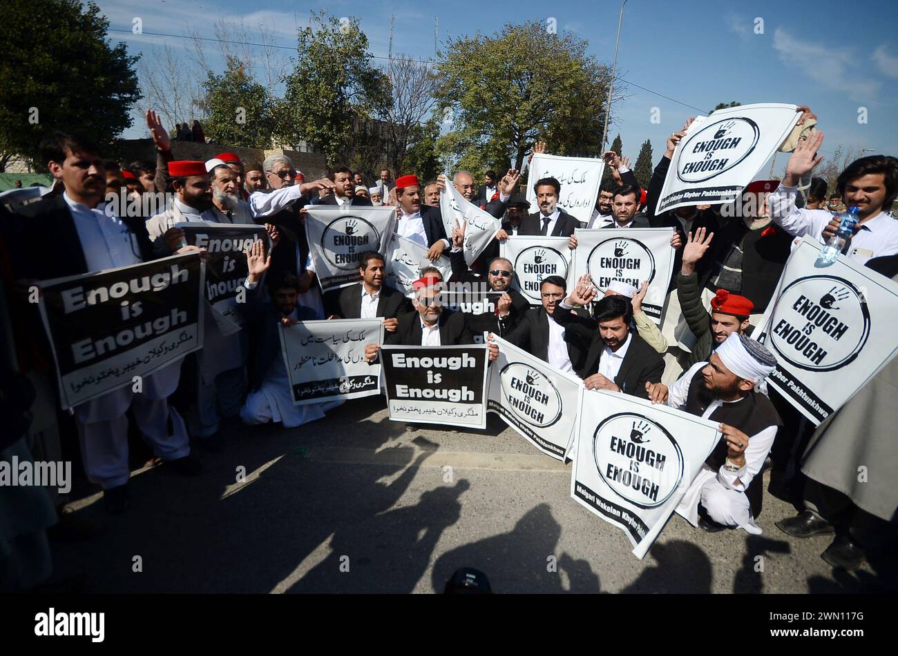 February 28, 2024, Peshawar, Peshawar, Pakistan: Pakistan's ANP party ...