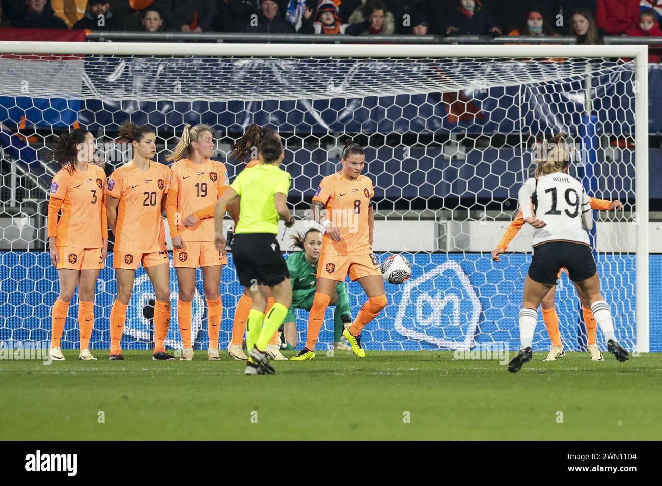 Heerenveen, Netherlands. 28th Feb, 2024. HEERENVEEN, 28-02-2024, Abe ...