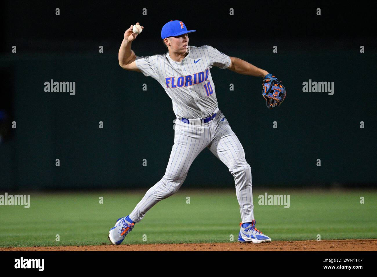 Florida's Colby Shelton (10) during an NCAA college baseball game ...