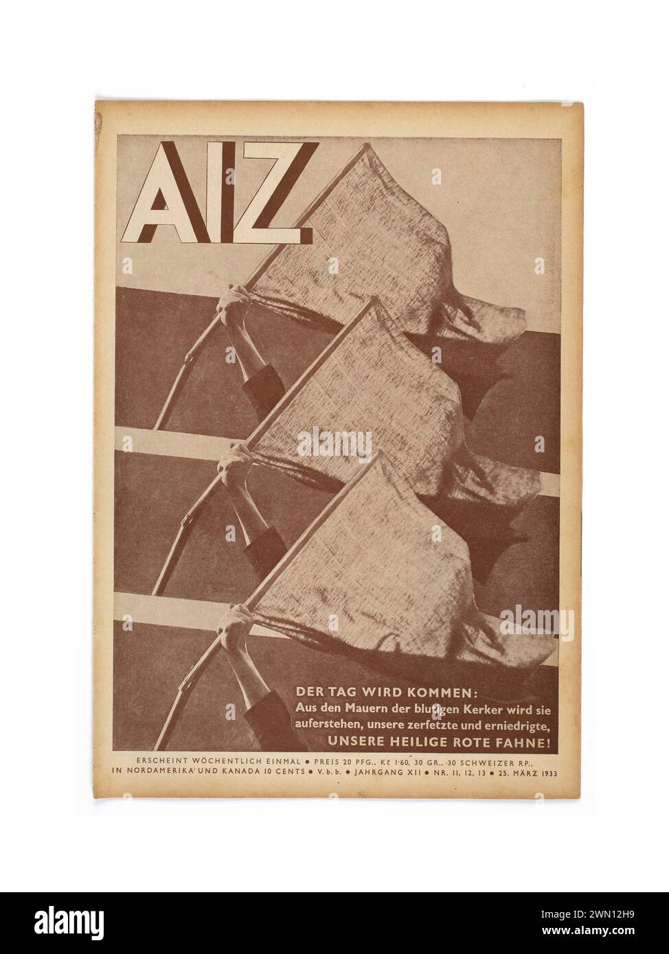 Arbeiter-Illustrierte-Zeitung or AIZ (in English, The Workers Pictorial ...