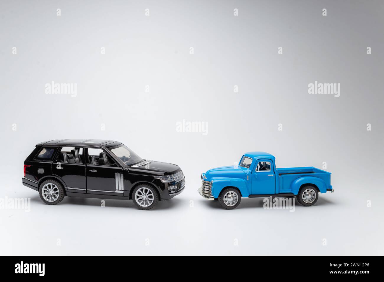 Wooden toy car side view hi-res stock photography and images - Alamy