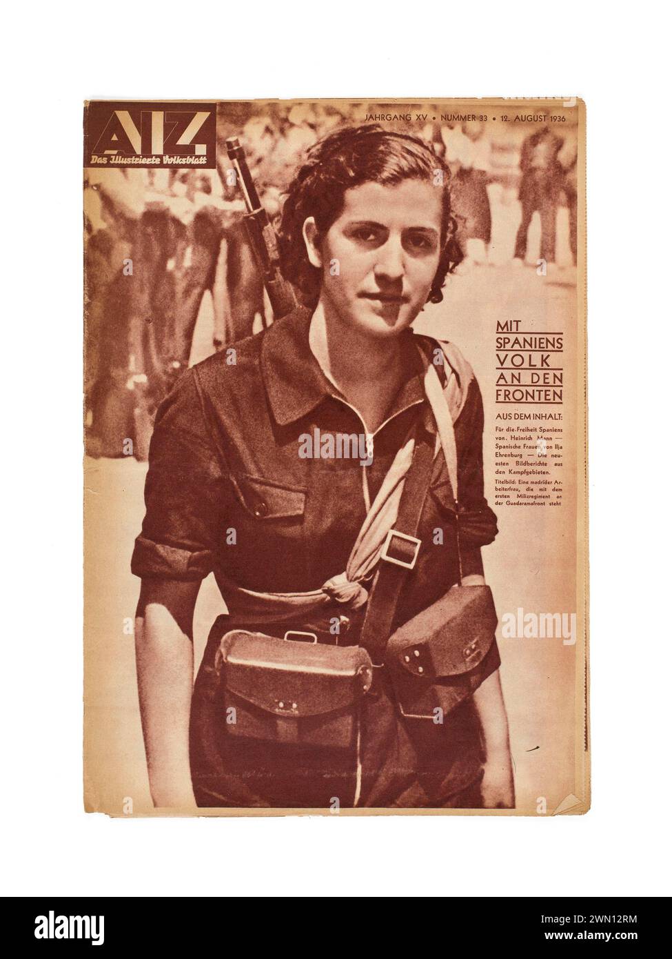 Arbeiter-Illustrierte-Zeitung or AIZ (in English, The Workers Pictorial ...