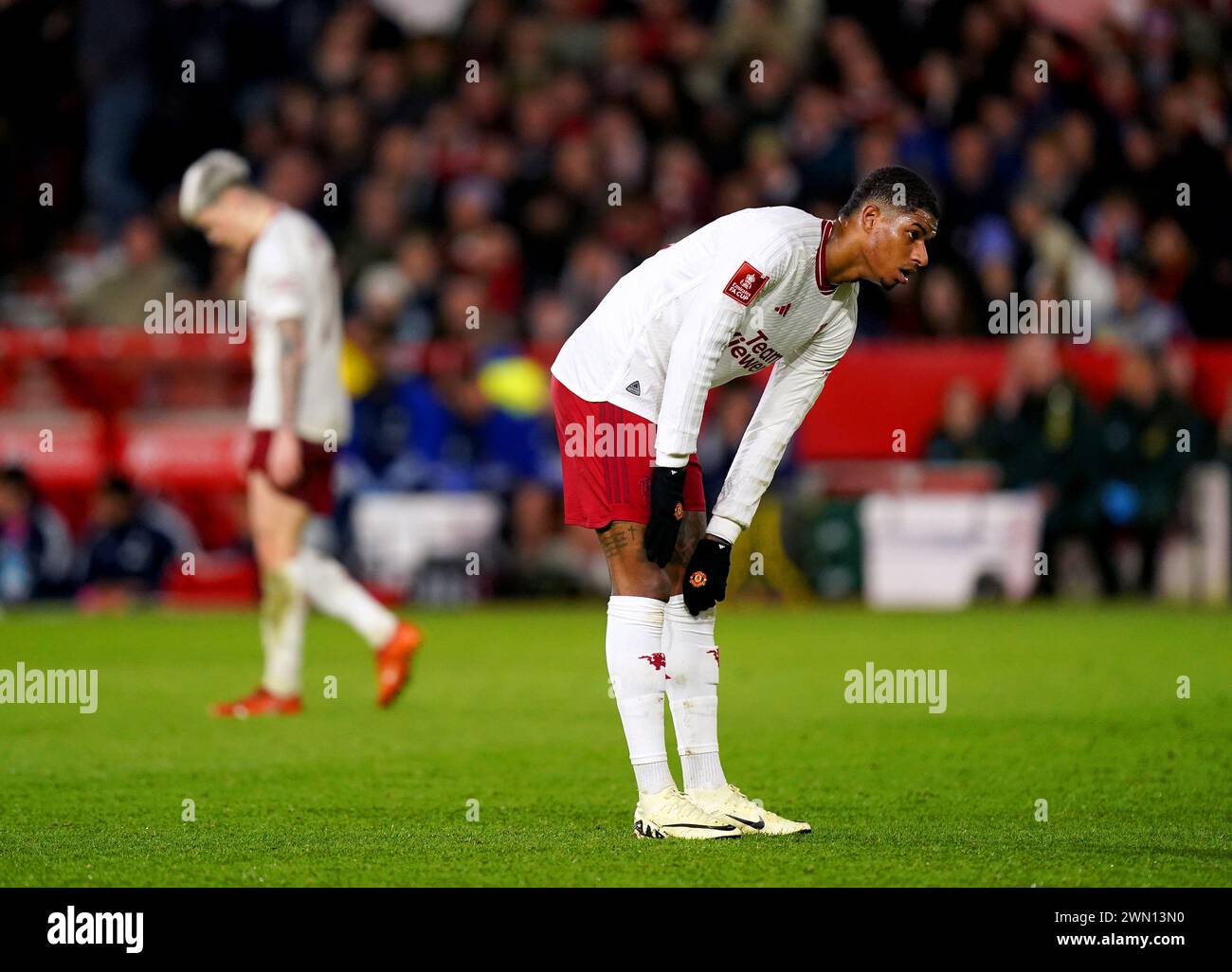 Manchester United's Marcus Rashford during the Emirates FA Cup fifth ...