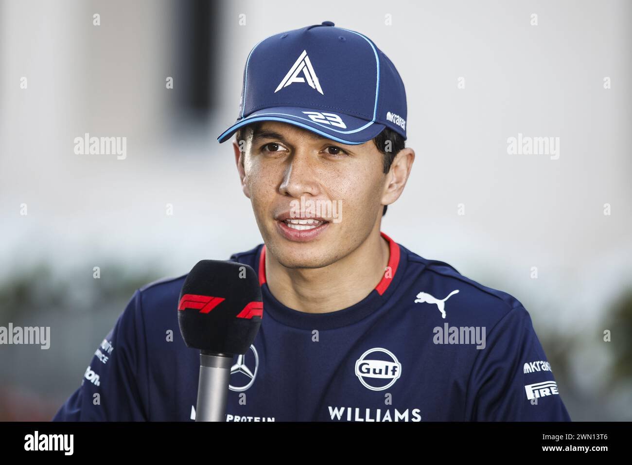 ALBON Alexander (tha), Williams Racing FW46, portrait during the ...
