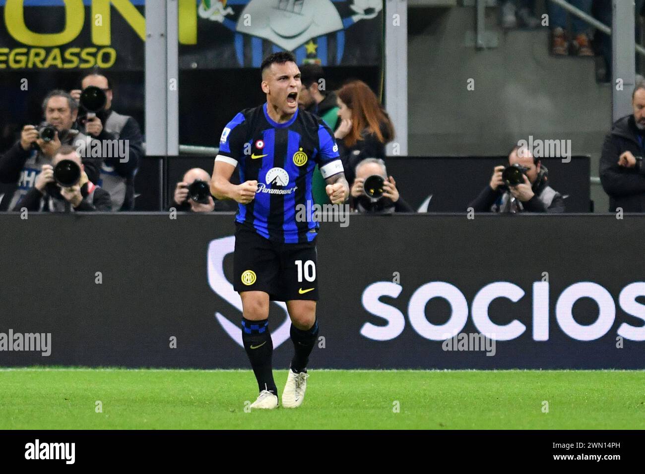 Lautaro inter 2023 2024 hi-res stock photography and images - Alamy