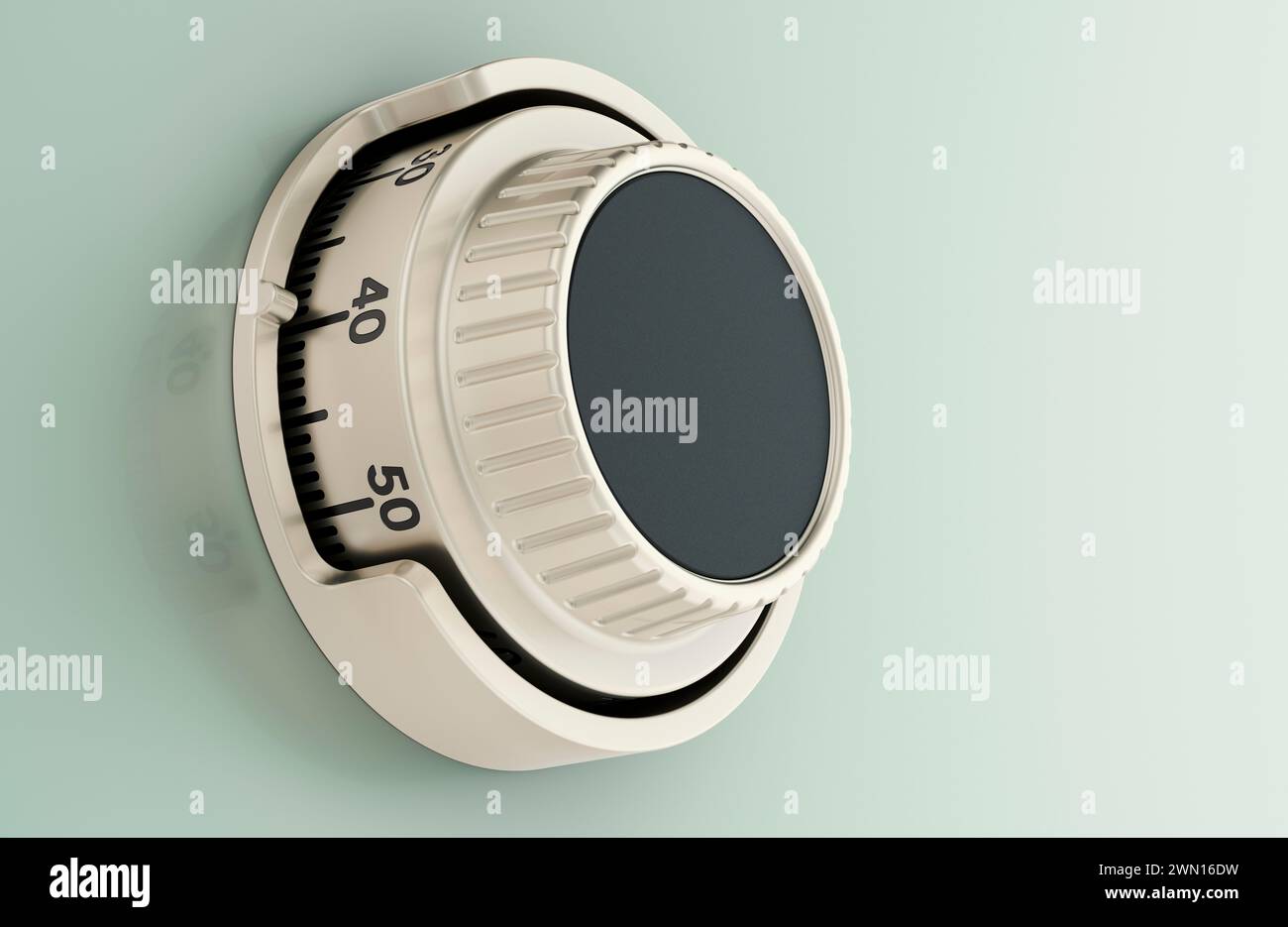 Wheel mechanical combination lock, 3D rendering Stock Photo - Alamy