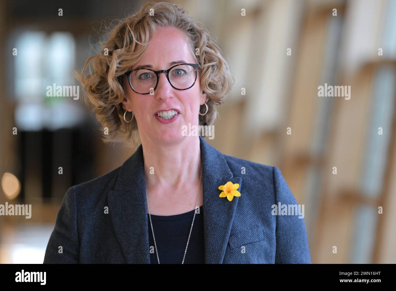 Edinburgh Scotland, UK 28 February 2024 Minister for Green Skills ...