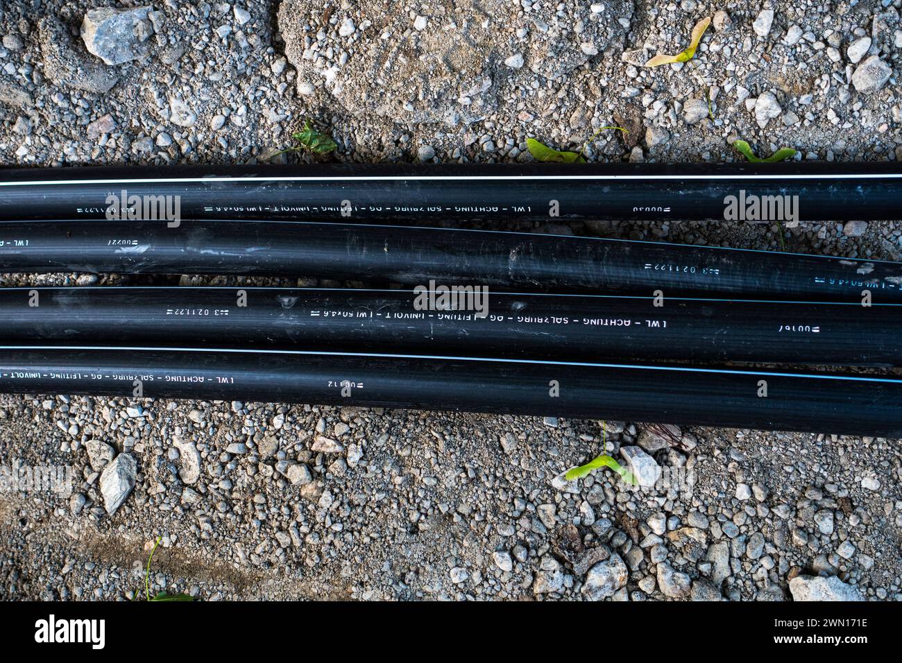 telephone lines, underground cable, laying, power line cable, wiring ...