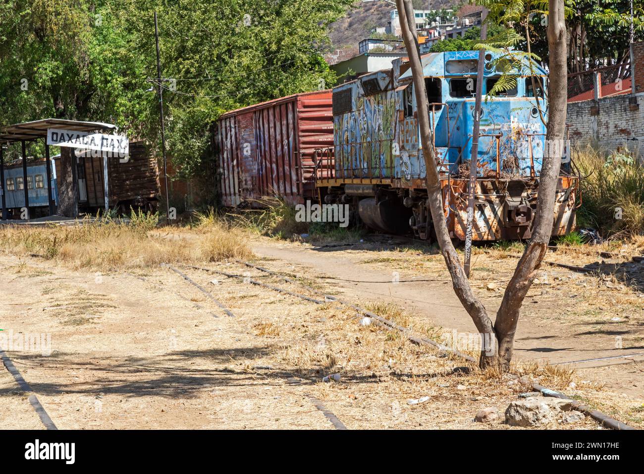 Oaxaca, Mexico - The Oaxaca Railroad Museum. The Mexican Southern ...