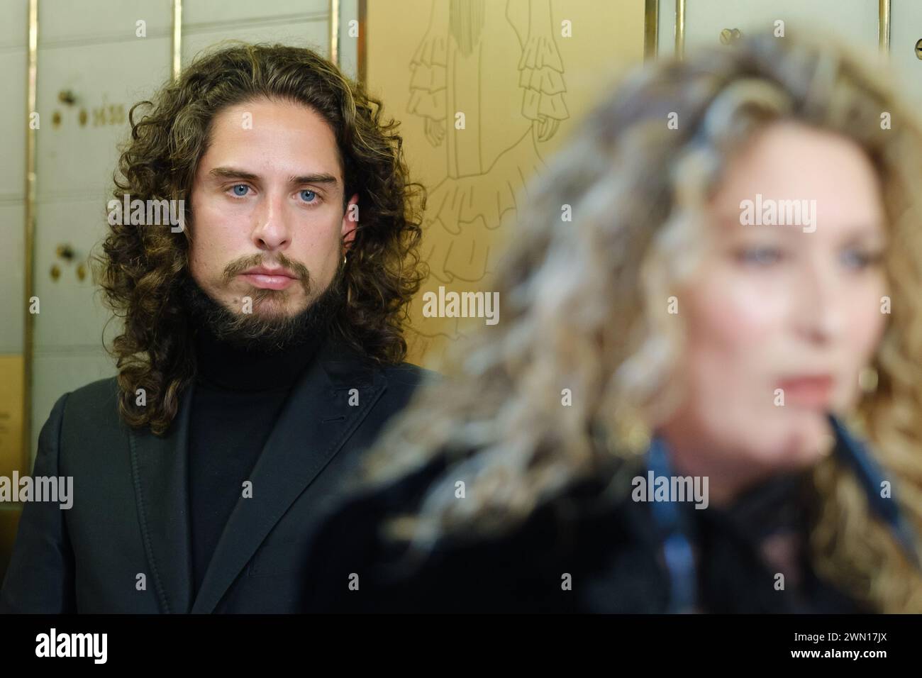 Kiki morente at the ceremony of bequeathing the enrique morente hi-res ...