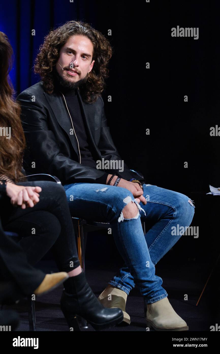 Kiki Morente at the ceremony of bequeathing the Enrique Morente ...