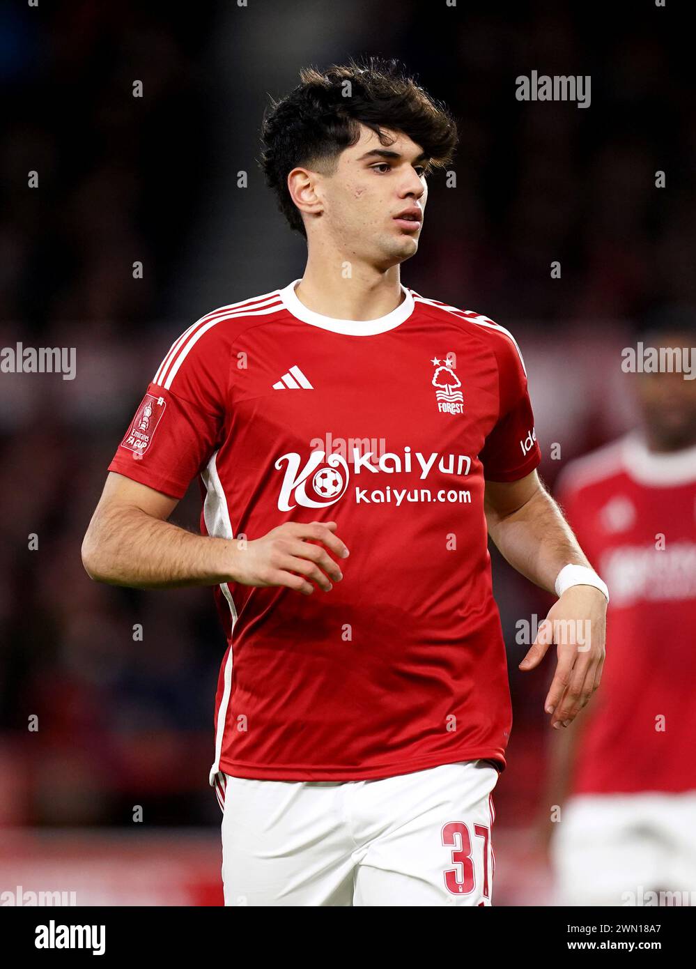 Nottingham Forest's Rodrigo Ribeiro during the Emirates FA Cup fifth ...