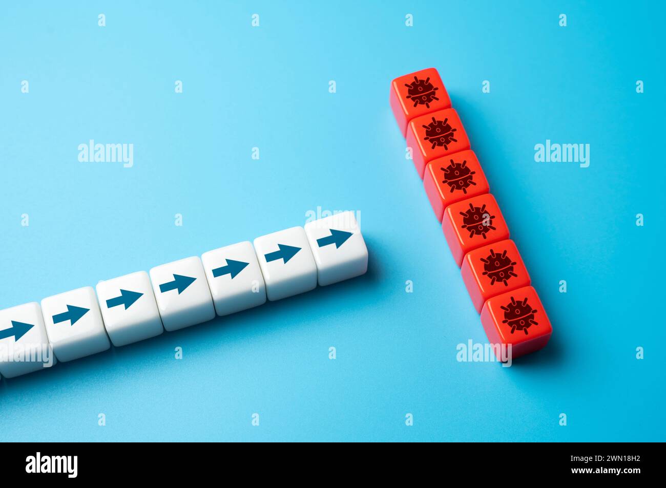 Obstacles to advancement hi-res stock photography and images - Alamy