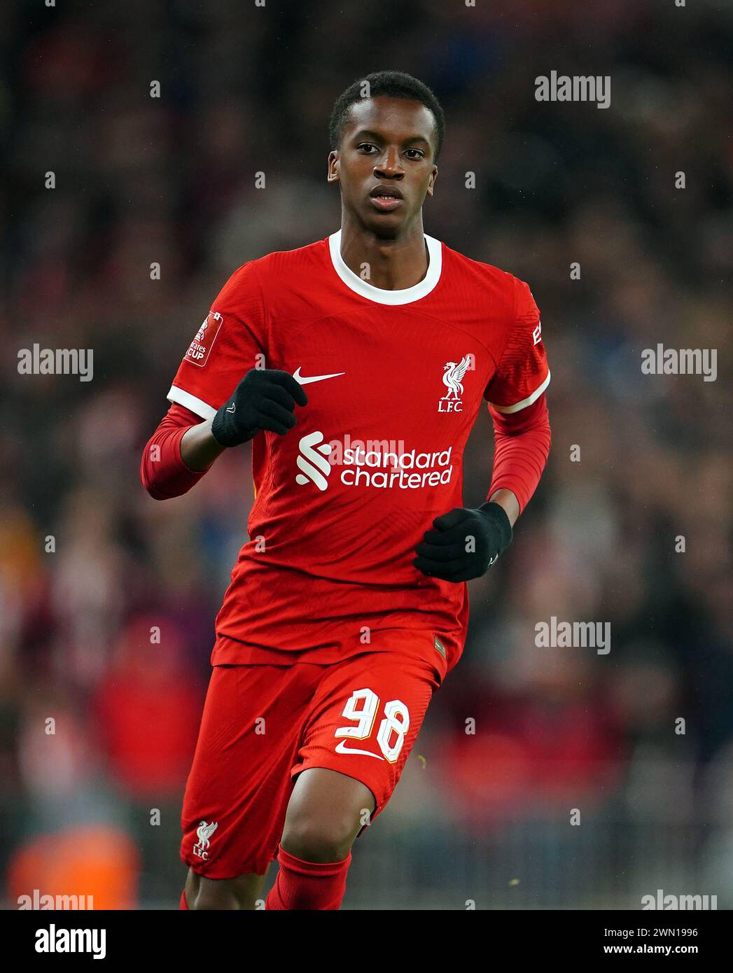 Liverpool's Trey Nyoni during the Emirates FA Cup fifth round match at ...