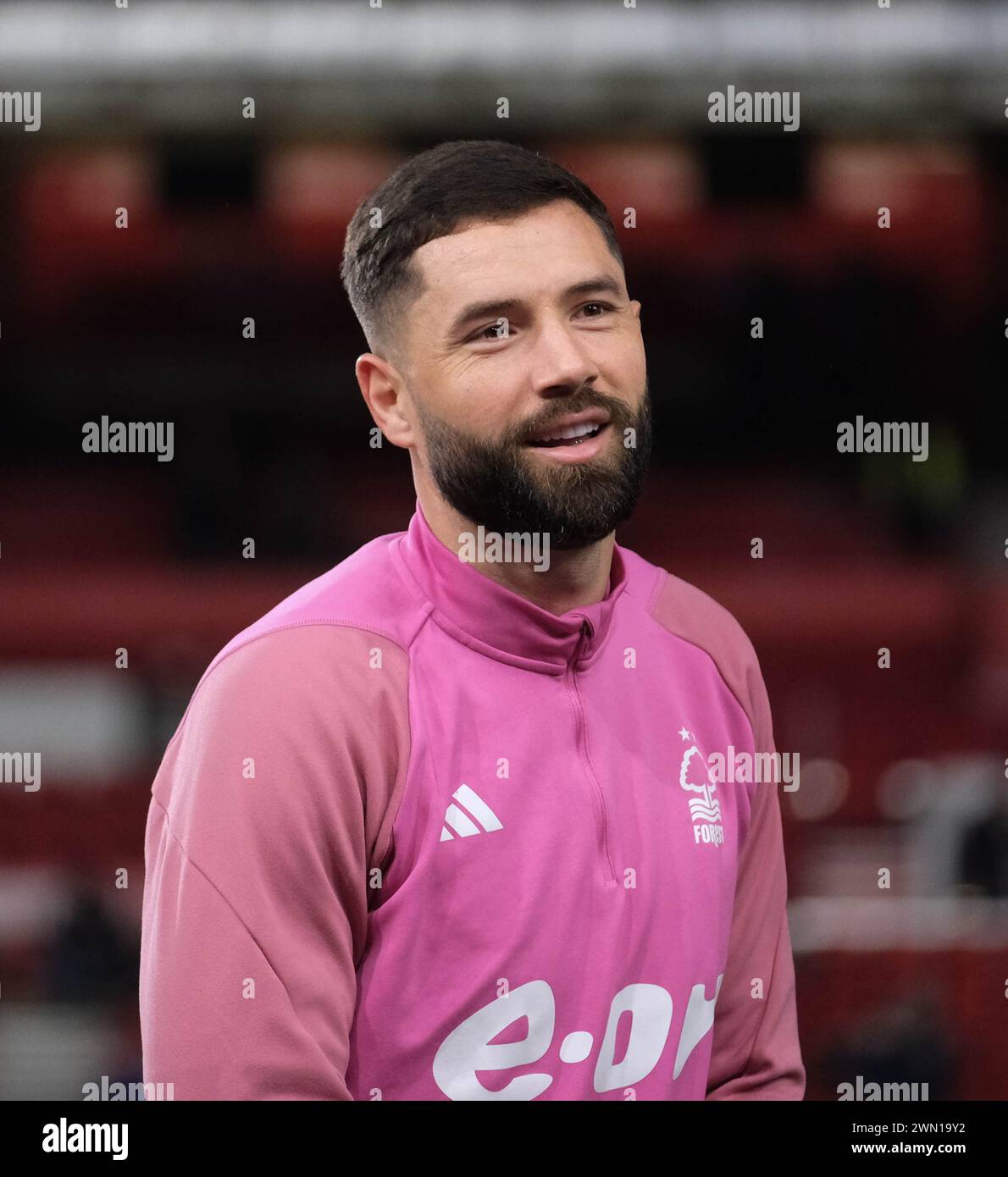 The City Ground, Nottingham, UK. 28th Feb, 2024. FA Cup Fifth Round ...