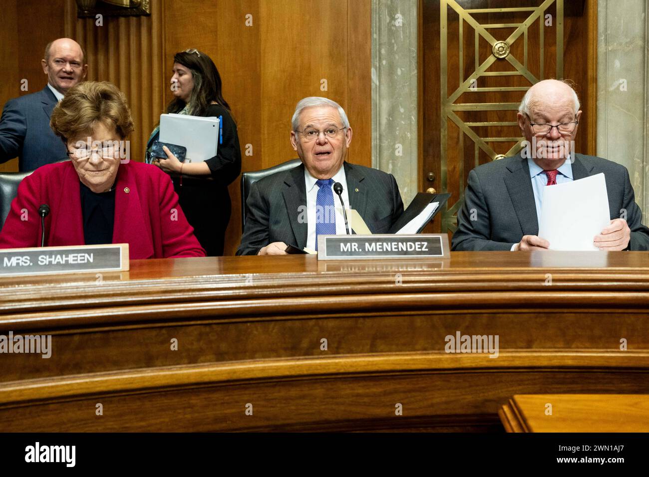 Washington, District Of Columbia, USA. 28th Feb, 2024. U.S. Senators ...