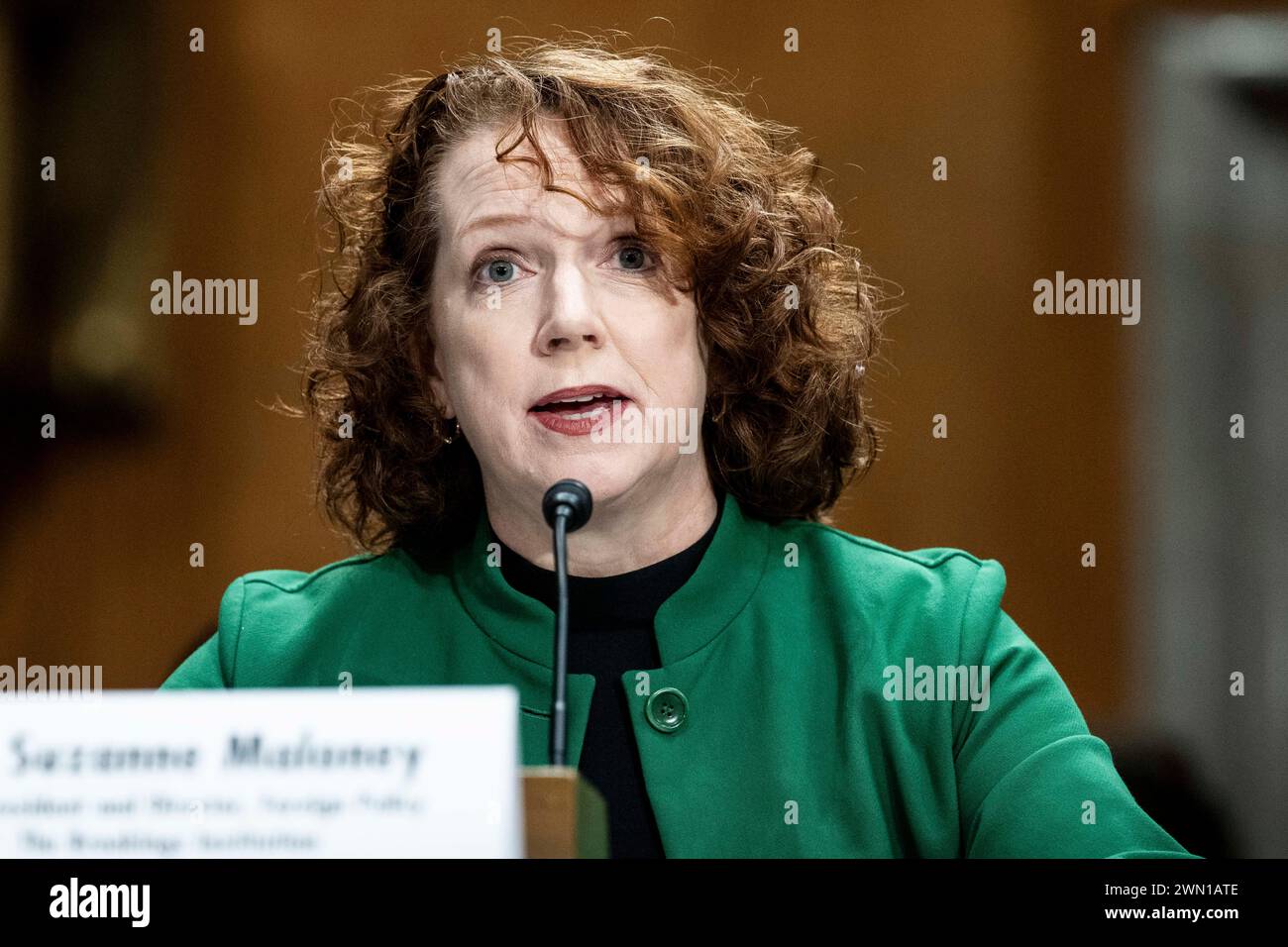 Washington, District Of Columbia, USA. 28th Feb, 2024. SUZANNE MALONEY ...