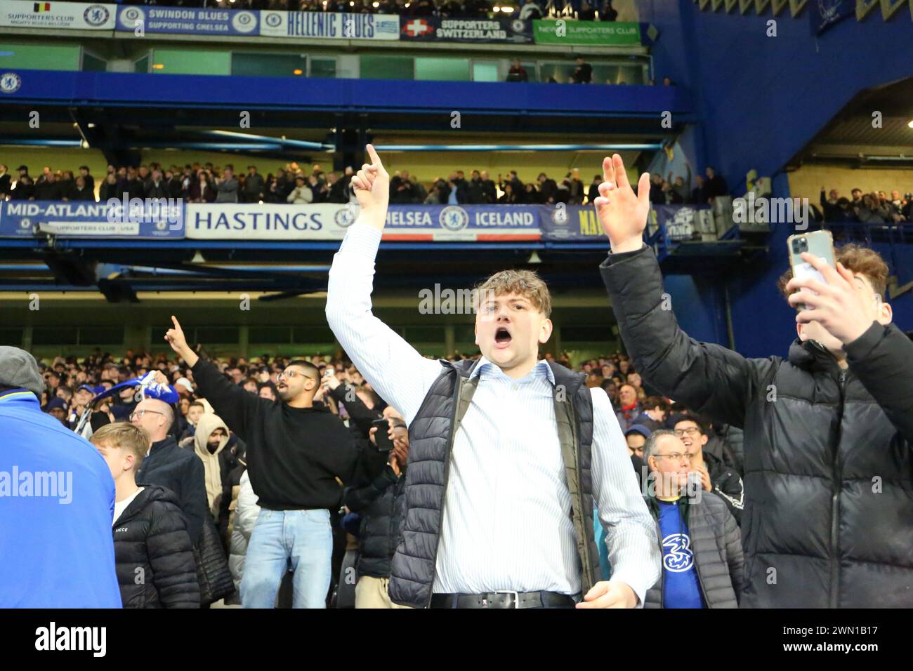 28th February 2024; Stamford Bridge, Chelsea, London, England: FA Cup ...
