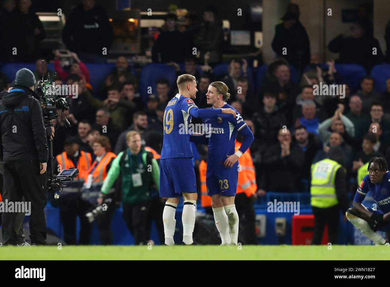 28th February 2024; Stamford Bridge, Chelsea, London, England: FA Cup ...