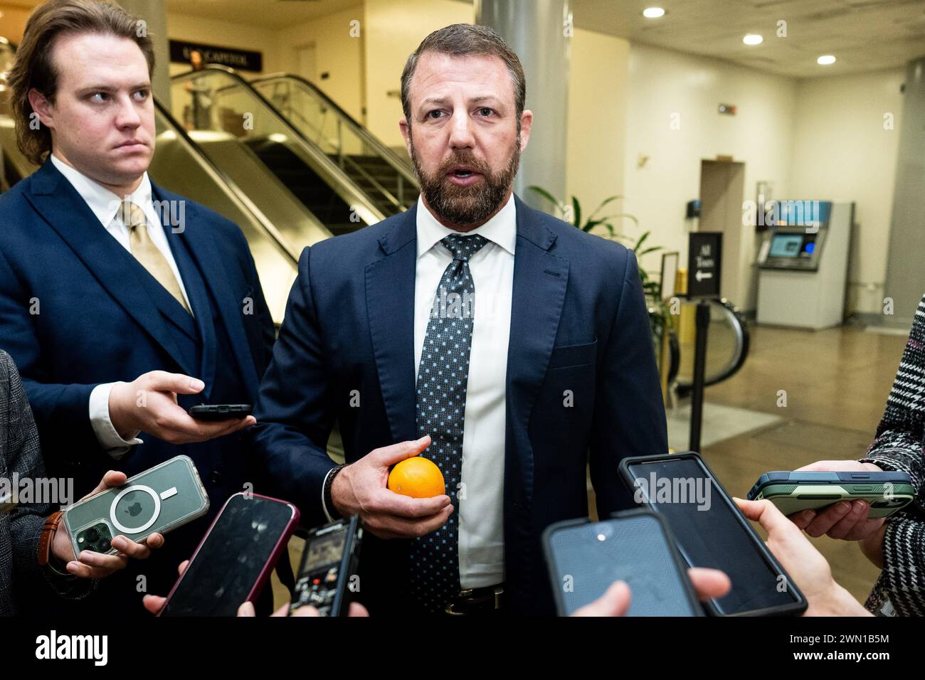 Washington, United States. 28th Feb, 2024. U.S. Senator Markwayne ...