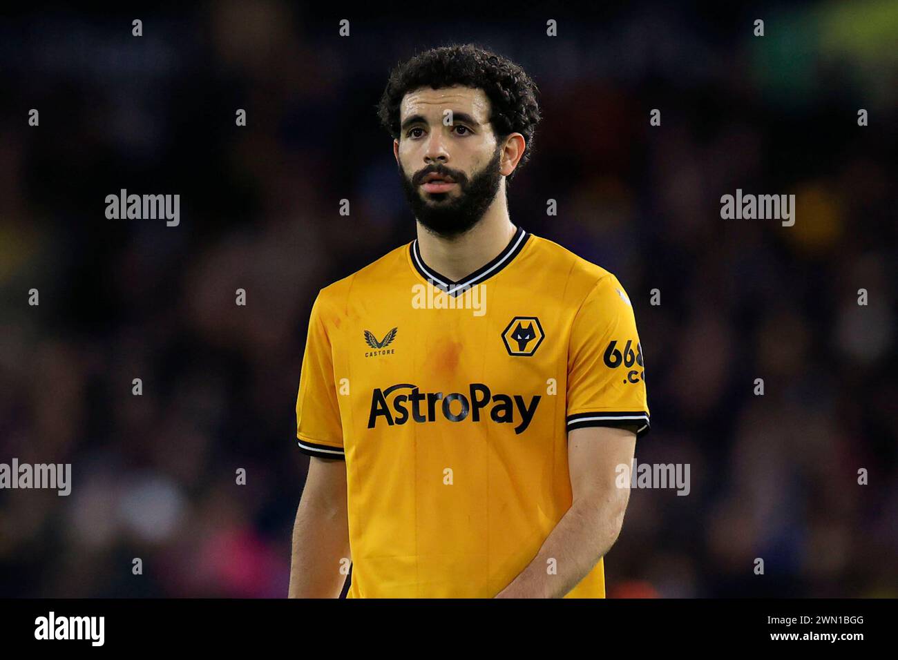 Rayan Ait-Nouri of Wolverhampton Wanderers during the Emirates FA Cup ...