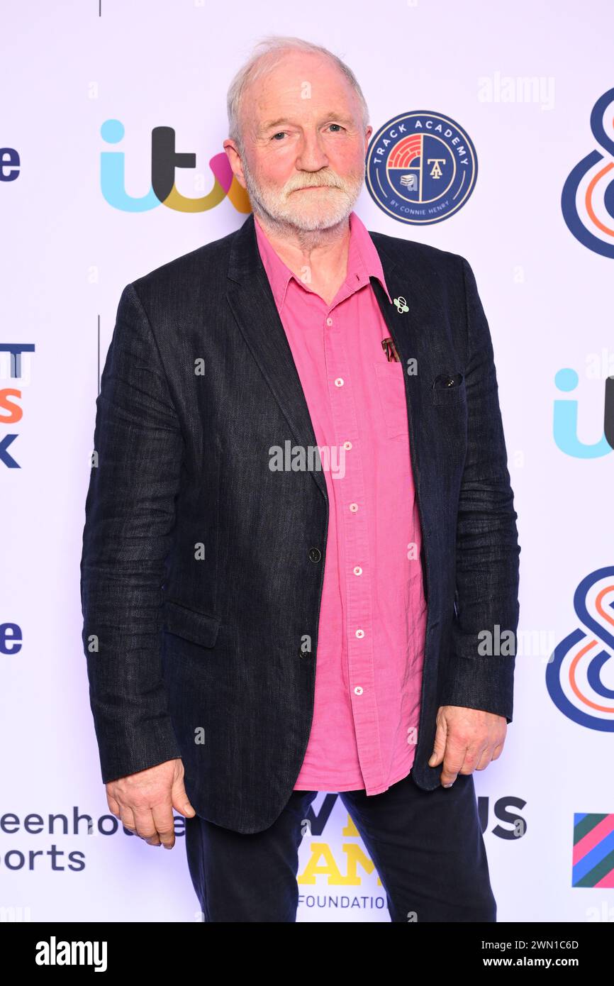 London, UK. 28 February 2023. George McGavin attending the Sport Gives ...