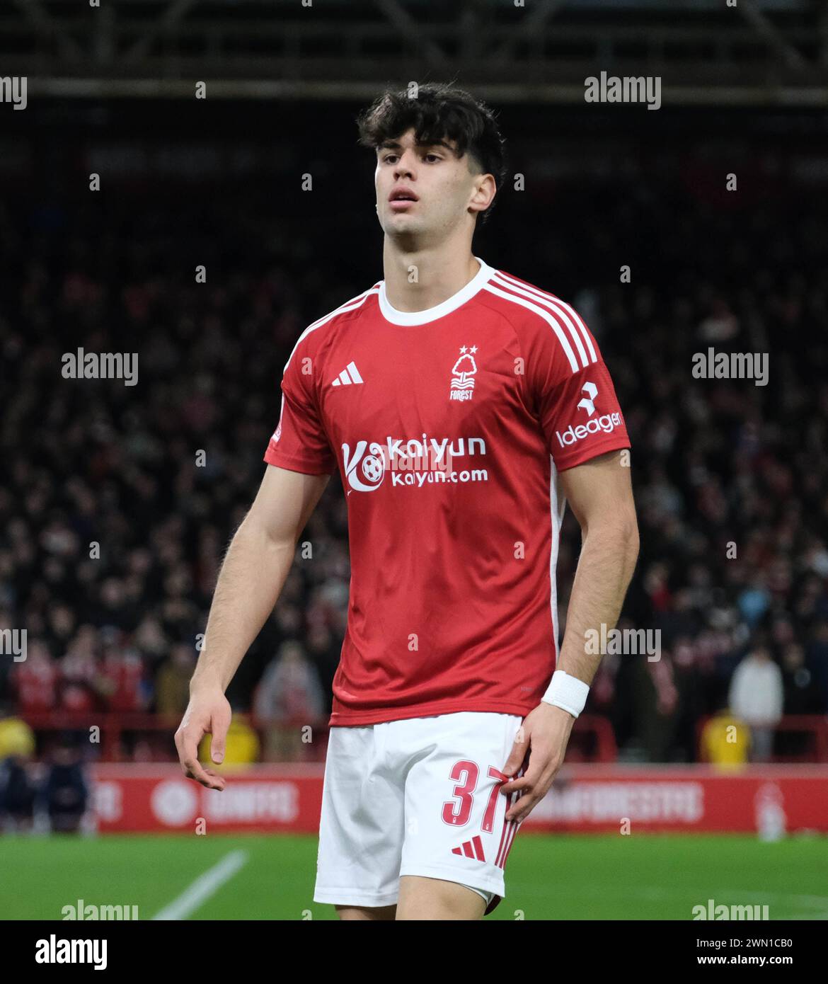 The City Ground, Nottingham, UK. 28th Feb, 2024. FA Cup Fifth Round ...