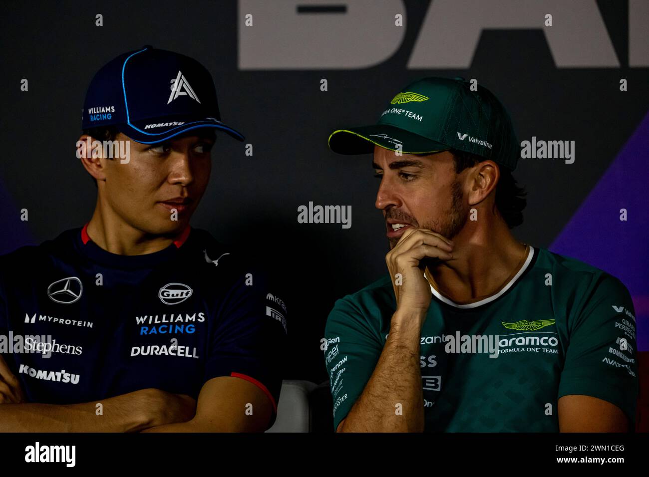 Sakhir, Bahrain, February 28, Fernando Alonso, from Spain competes for ...