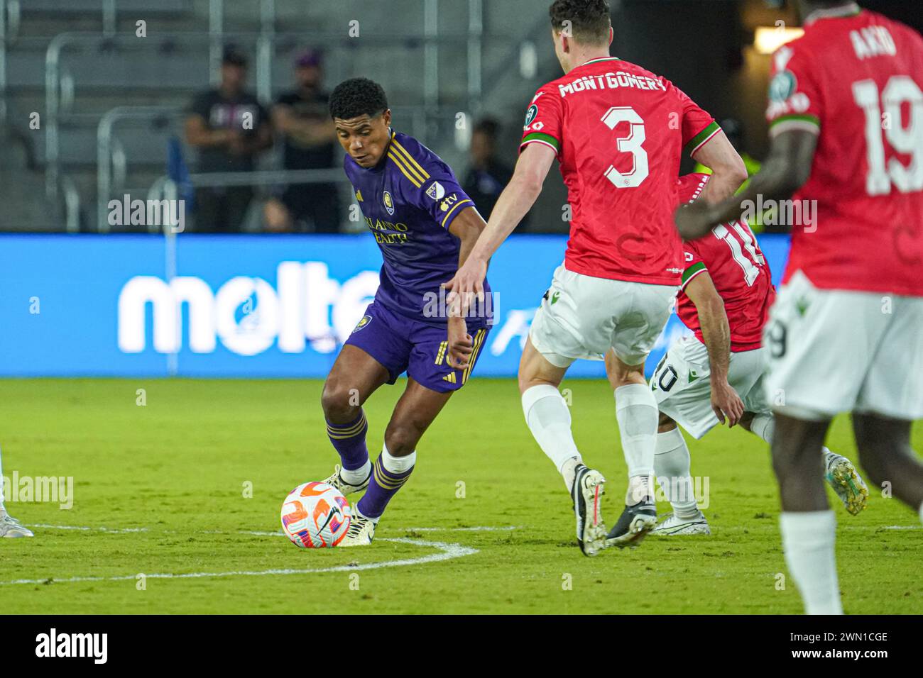 Orlando, Florida, USA, Calvary FC, Orlando City defender Wilder ...