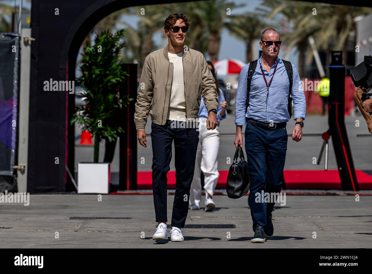 Sakhir, Bahrain, February 28, George Russell, from the United Kingdom ...