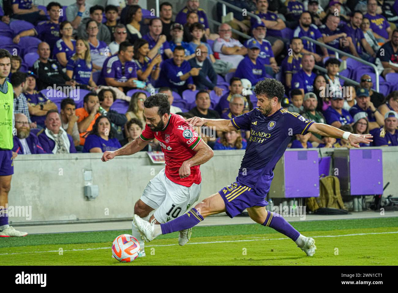 Orlando, Florida, USA, Calvary FC, Calvary FC player Sergio Camargo #10 ...
