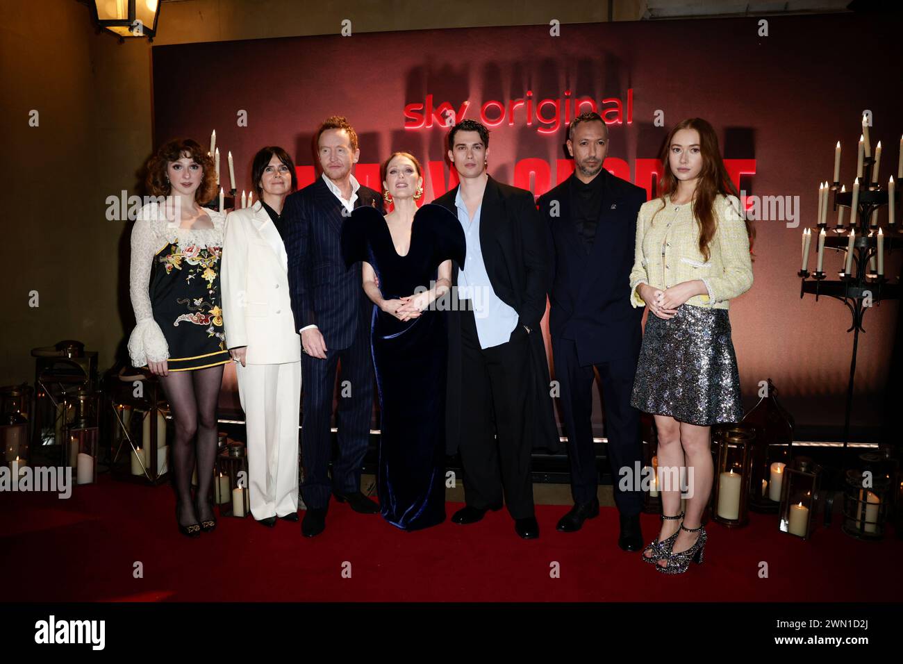 Emily Fairn, from left, producer Liza Marshall, Tony Curran, Julianne ...