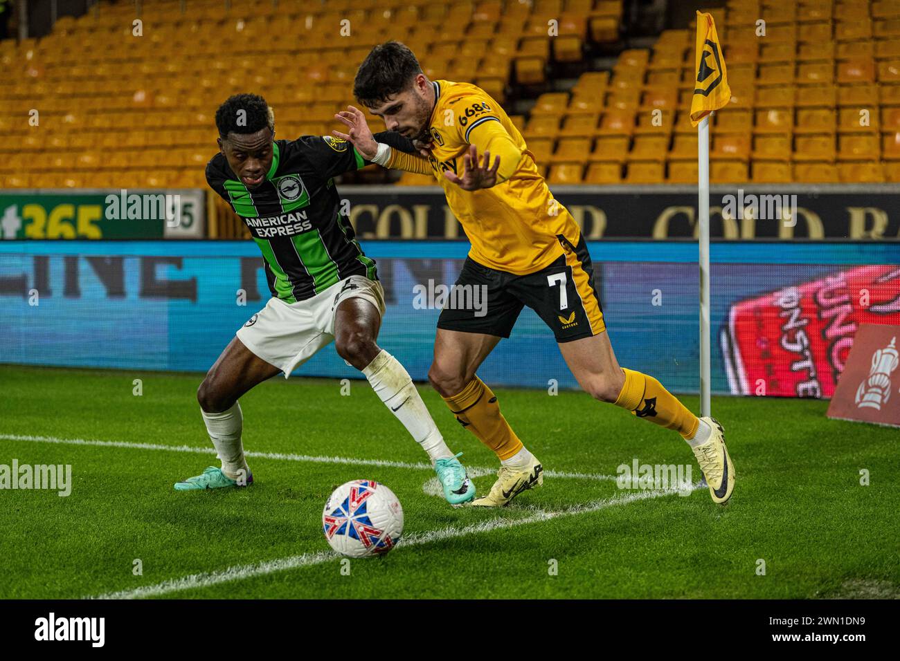 28th February 2024; Molineux Stadium, Wolverhampton, West Midlands ...