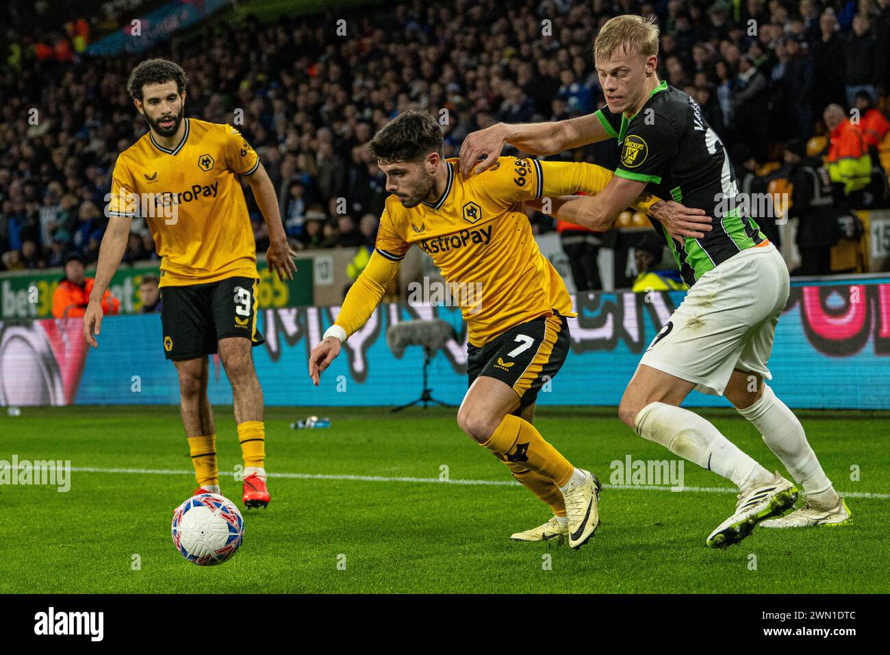 28th February 2024; Molineux Stadium, Wolverhampton, West Midlands ...