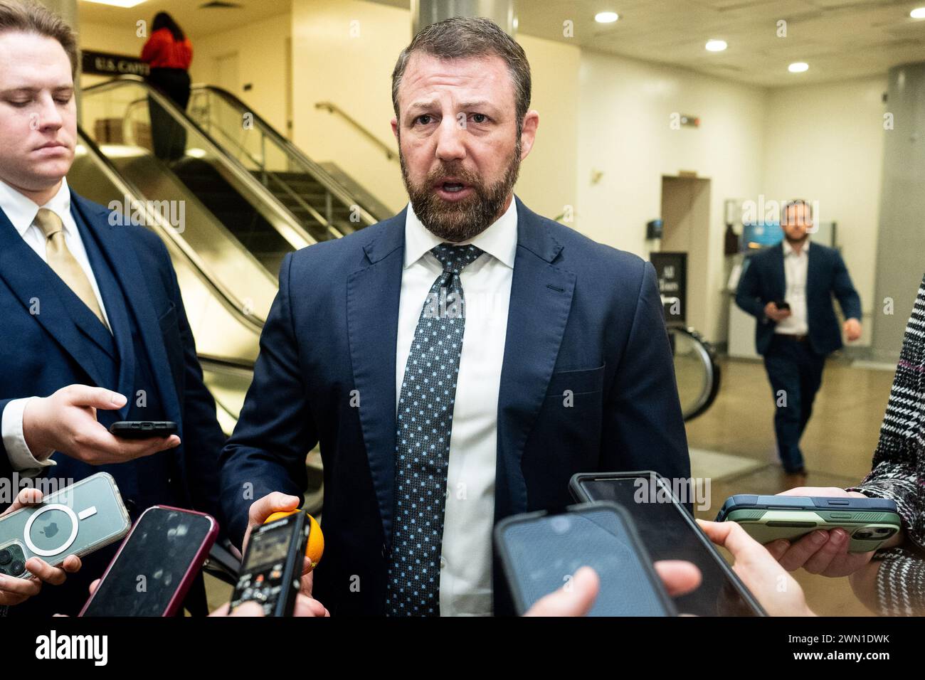 Washington, United States. 28th Feb, 2024. U.S. Senator Markwayne ...