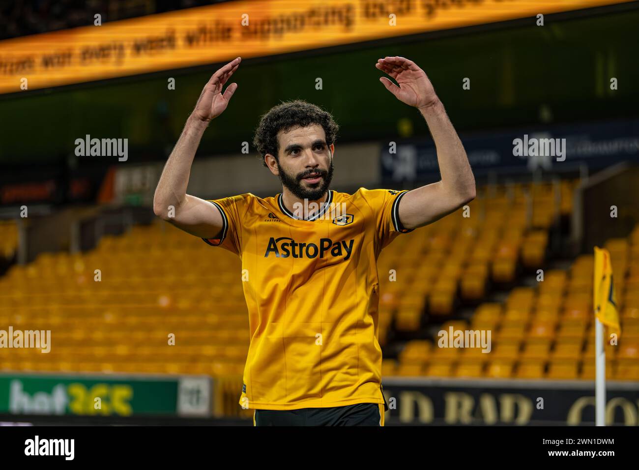 28th February 2024; Molineux Stadium, Wolverhampton, West Midlands ...